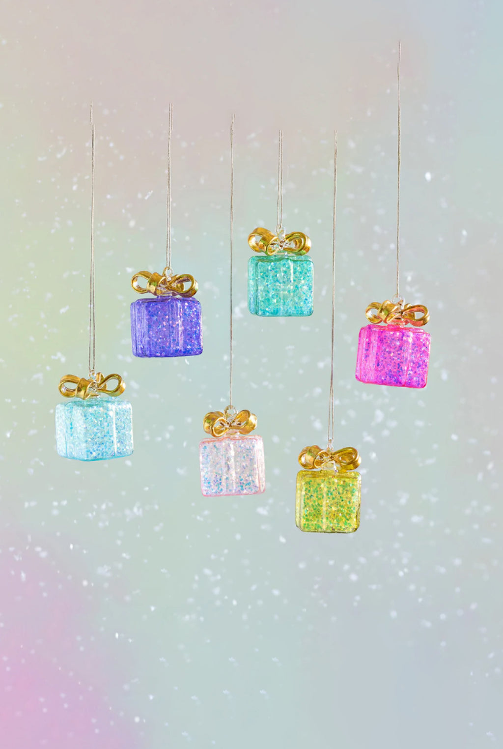 Sparkly Gift Box Ornament – Atelier Modern